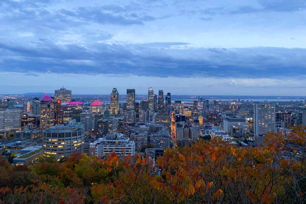 Mount Royal lookout points: How to find the best views in Montreal
